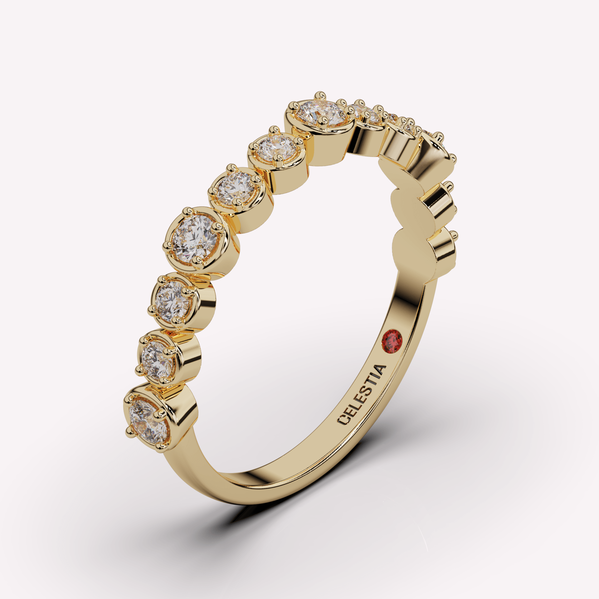 Rhea Diamond Ring | 14k Gold with Lab-Grown Diamonds